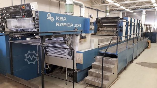 KBA KBA 104 5 LX Printing Machine - Makina.ist | ikinci el makina ...