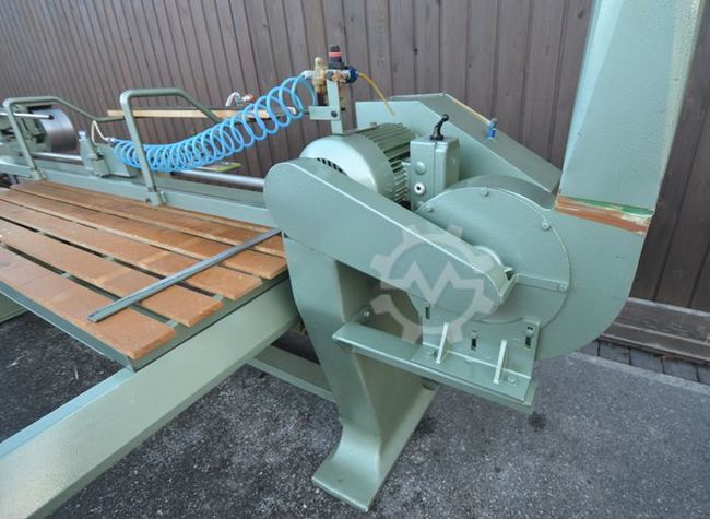 LANGZAUNER LZG 1000 700 1400 Long belt sanding machine pneum supported ...