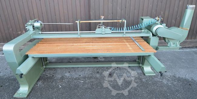 LANGZAUNER LZG 1000 700 1400 Long belt sanding machine pneum supported ...